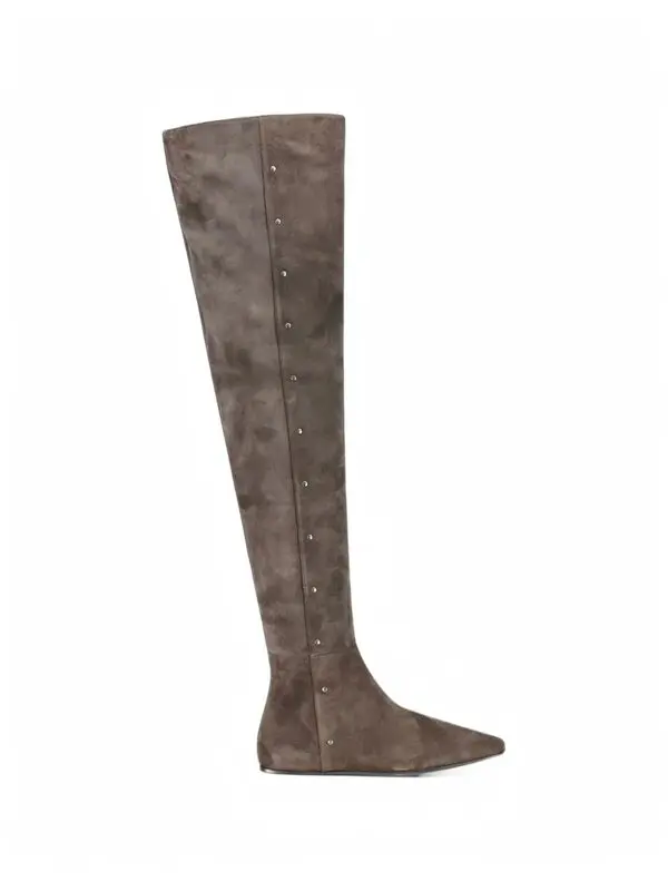 Max Mara High Boot "mas Pietra - Gray