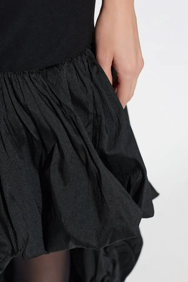 ROTATE BY BIRGER CHRISTENSEN Asymmetrical Dress With Bare Shoulders