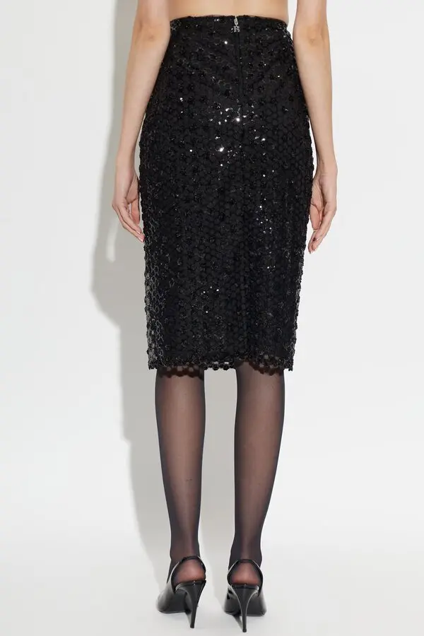 ROTATE BY BIRGER CHRISTENSEN Sequin Skirt