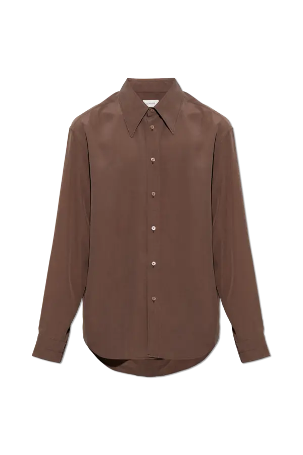 LEMAIRE Silk Shirt - Brown