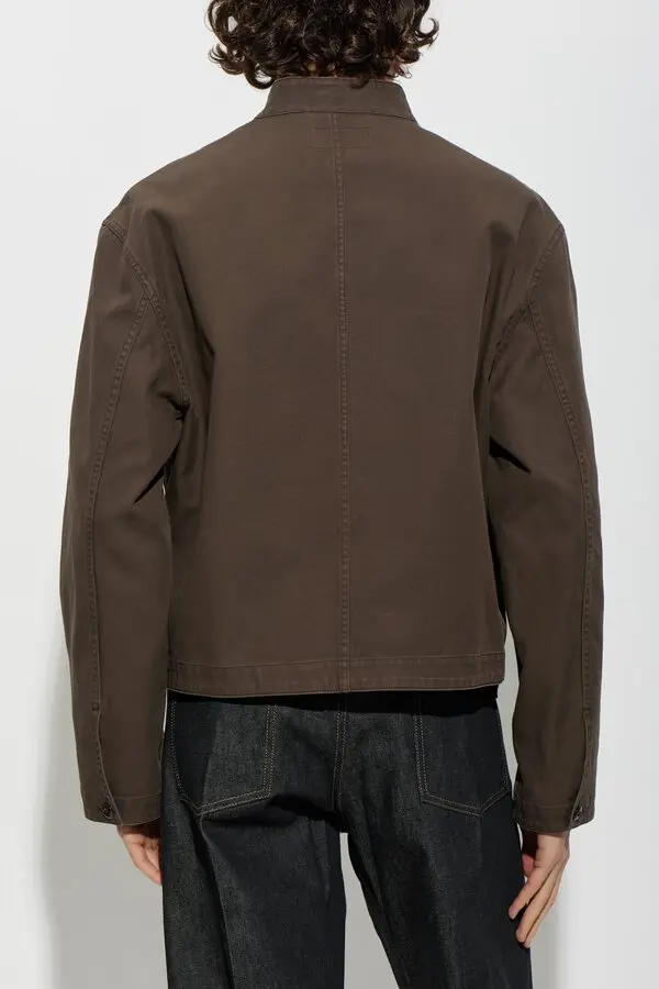 LEMAIRE Cotton Jacket With Stand-up Collar