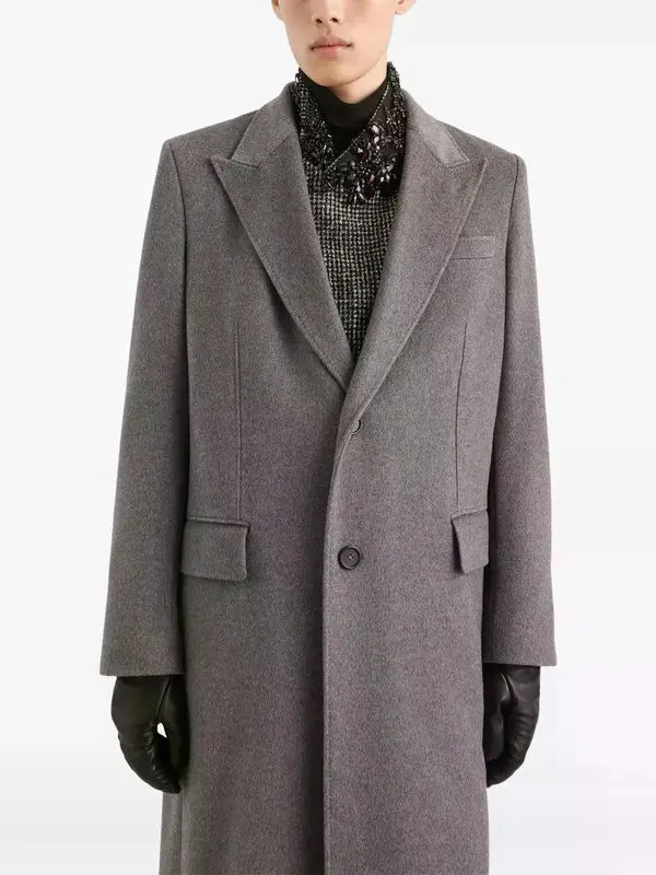 Dolce & Gabbana Double-breasted Cashmere Coat