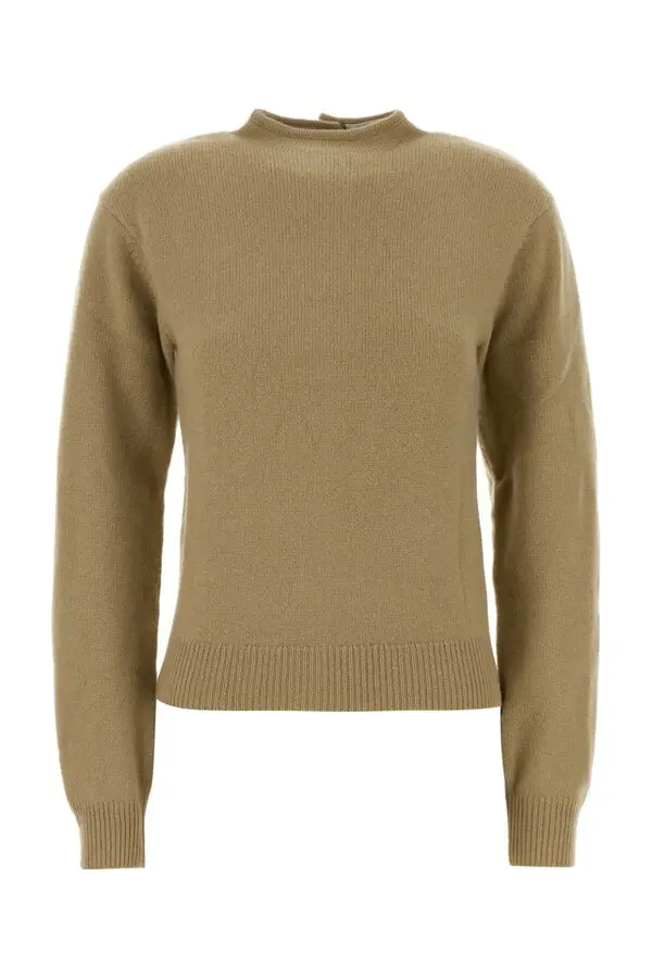 LEMAIRE Sage Cashmere Sweater - Green