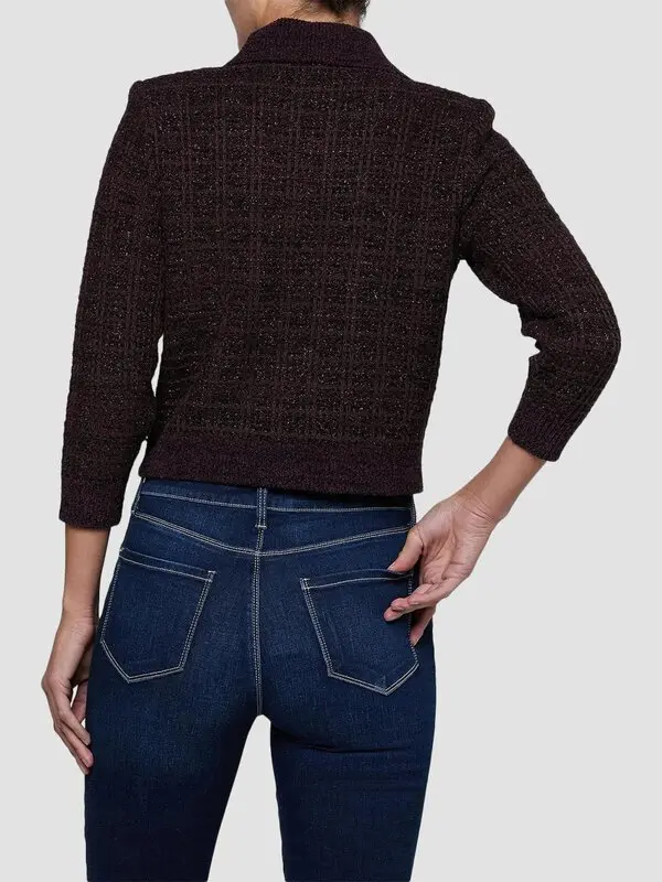 L'Agence Morrigan Tweed Stitch Cardigan