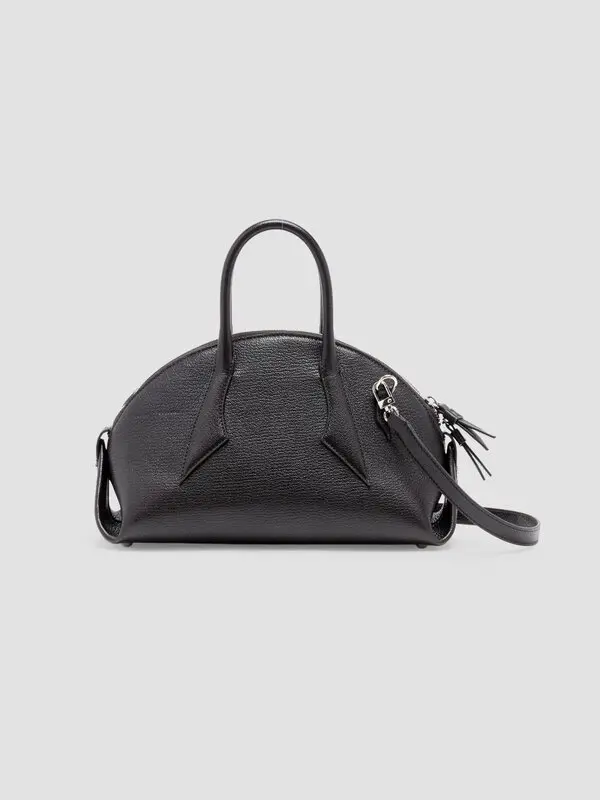 Proenza Schouler Small Patent Leather Bowler Bag - Ebony