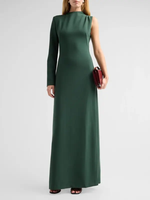 Black Halo Kali One-sleeve Maxi Dress