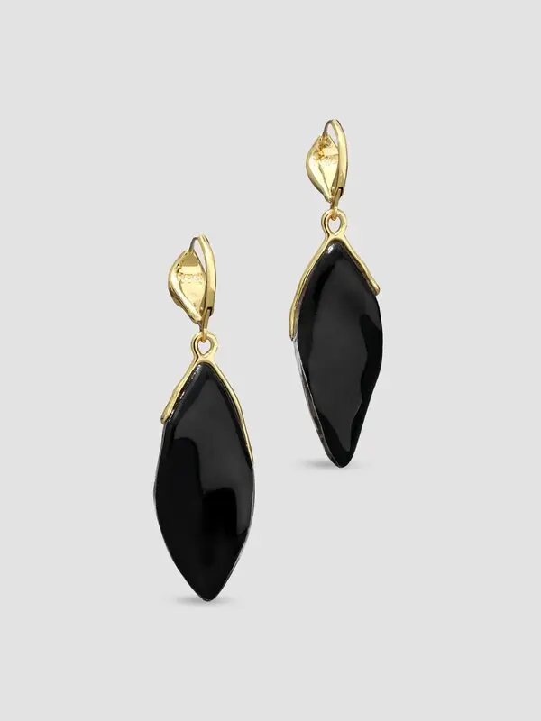 Alexis Bittar Luminous 14k-gold-plated & Lucite Petal Drop Earrings - Leopard
