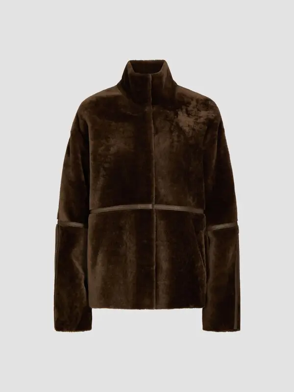 TWP Big Sky Reversible Leather-shearling Jacket - Kangaroo