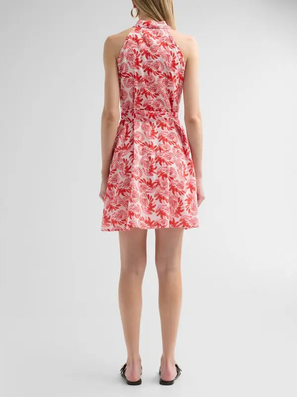 RO'S GARDEN Regina Sleeveless Mini Shirtdress