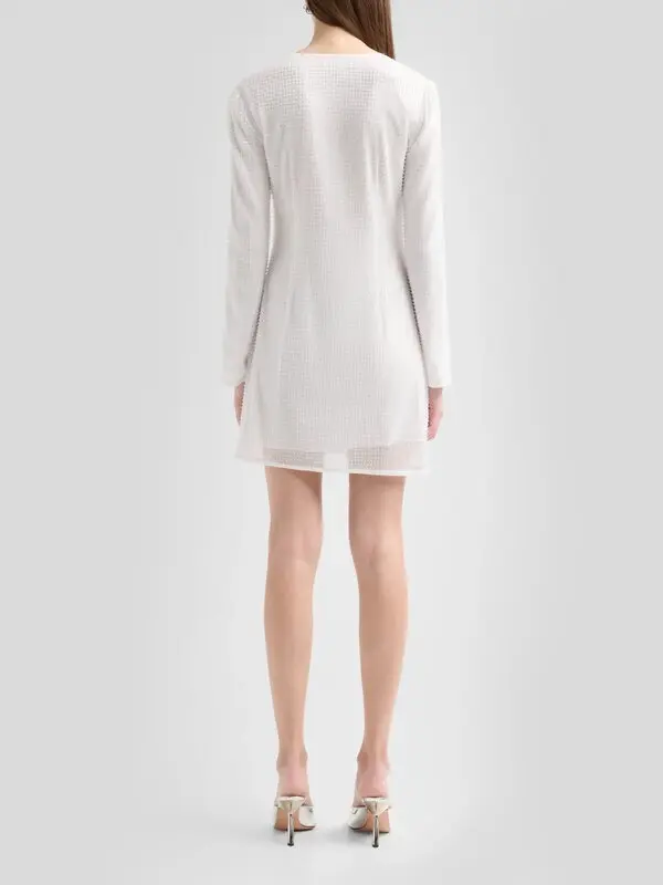 TOCCIN Raine Flared-sleeve Mini Dress