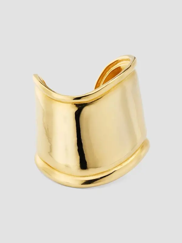 BEN-AMUN Goldtone Wavy Cuff