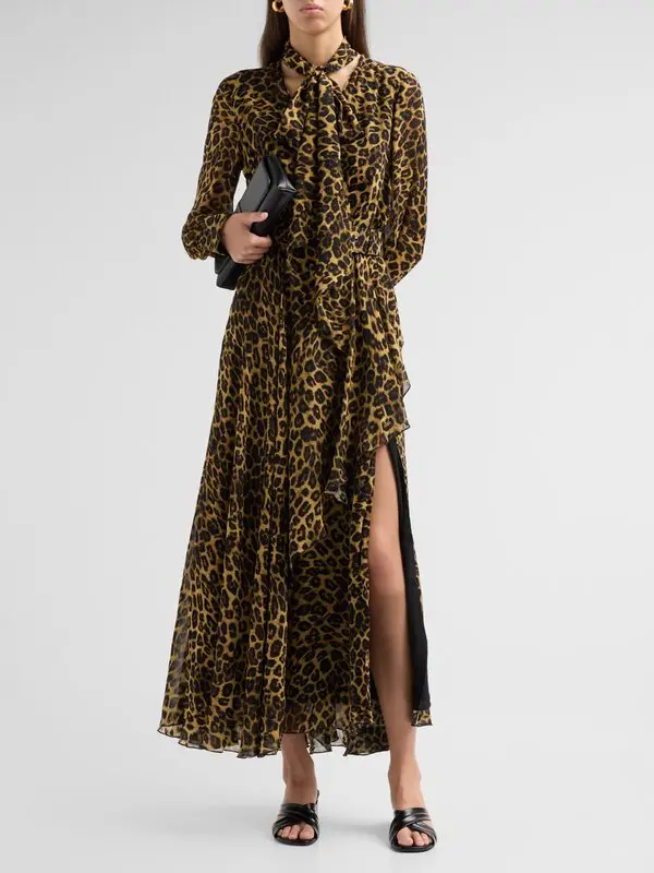 TOCCIN Jane Printed Midi Dress