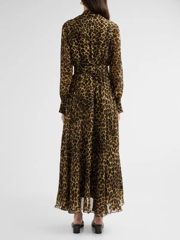 TOCCIN Jane Printed Midi Dress