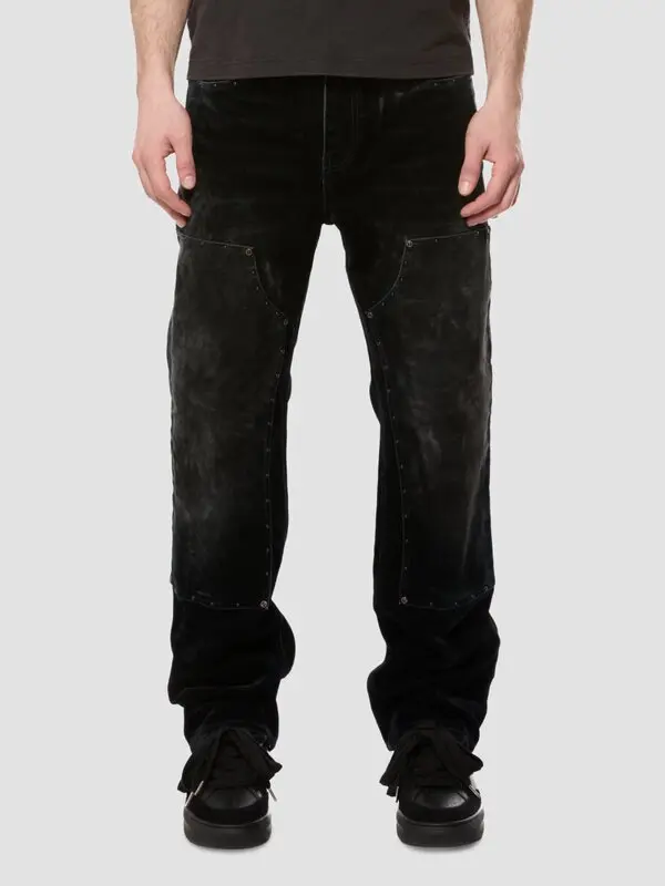 PURPLE BRAND Flocked Carpenter Jeans