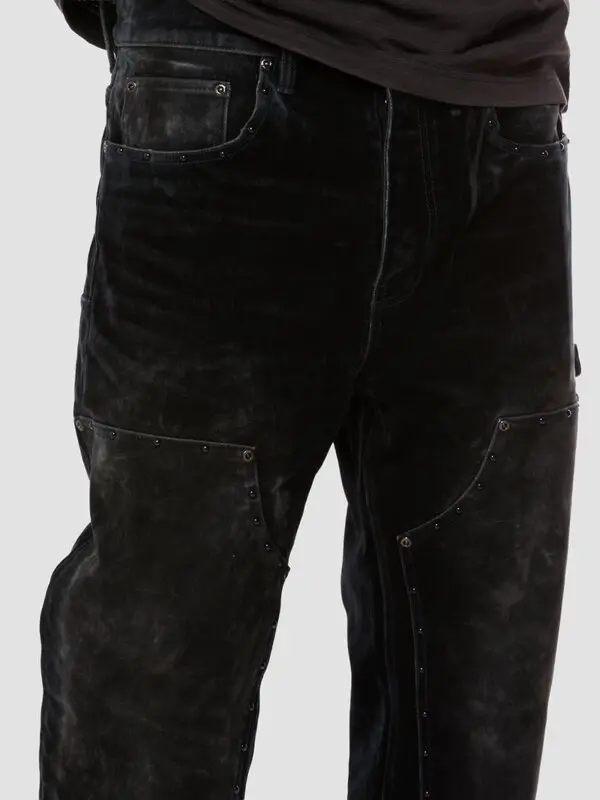 PURPLE BRAND Flocked Carpenter Jeans