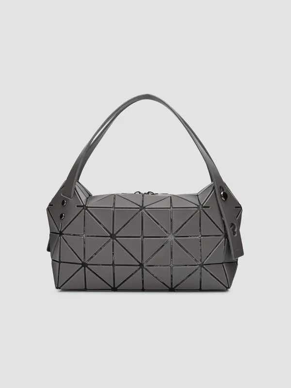 Issey Miyake Boston Top Handle Handbag - Charcoal Gray