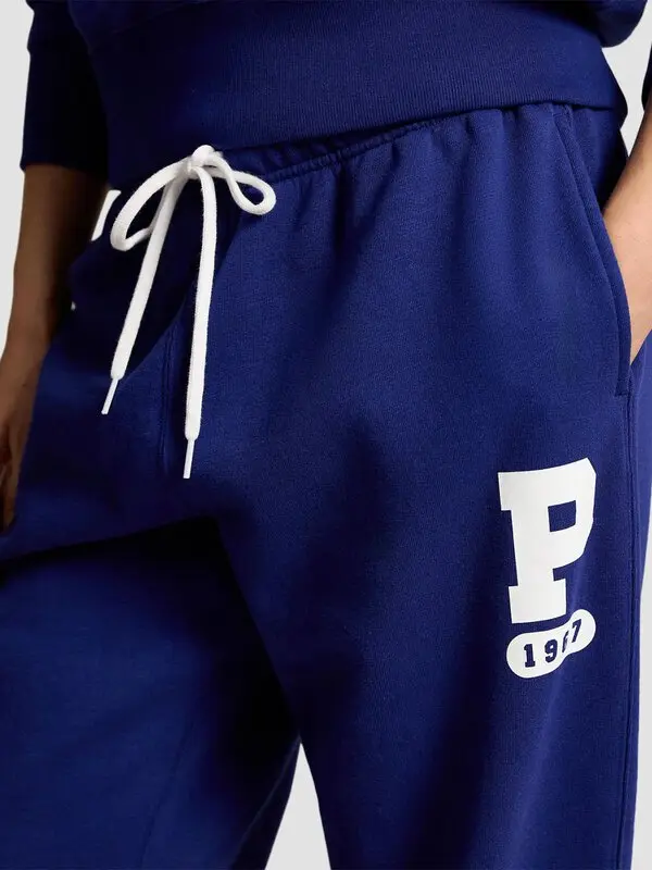 Polo Ralph Lauren Vintage Logo Fleece Jogger Pants - Fall Royal