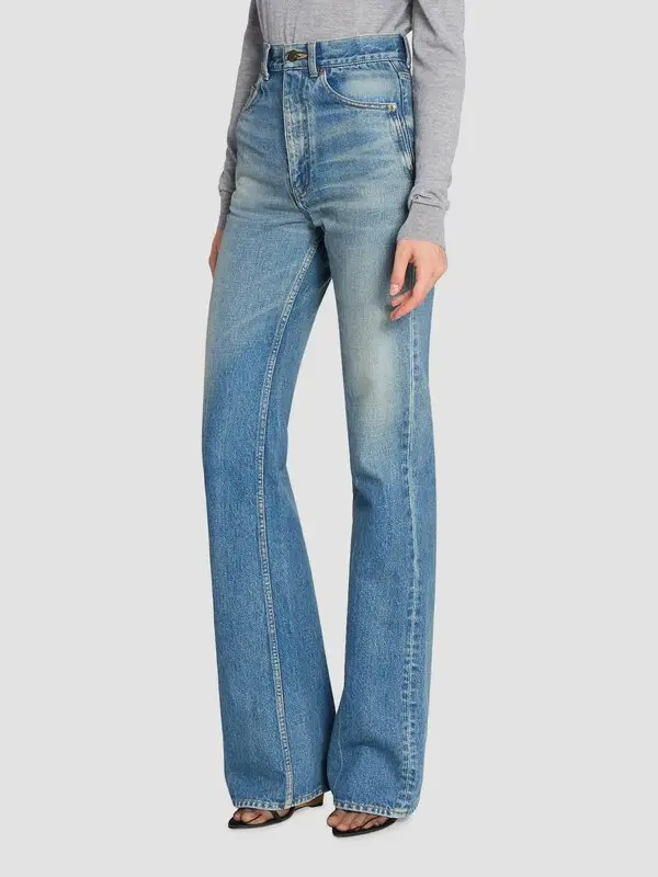 Saint Laurent 70's Authentic Medium Denim Jeans