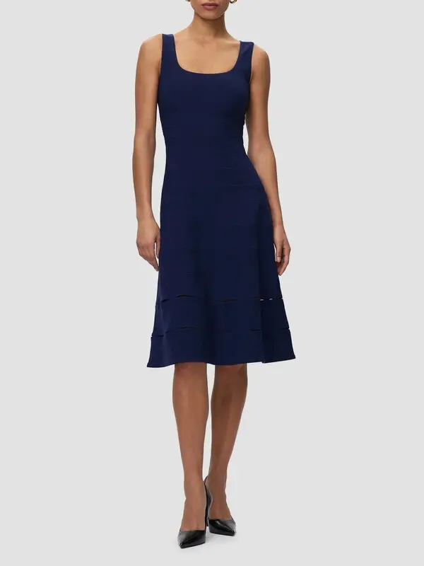 Herve Leger Zinnia Stretch Crepe Midi-dress
