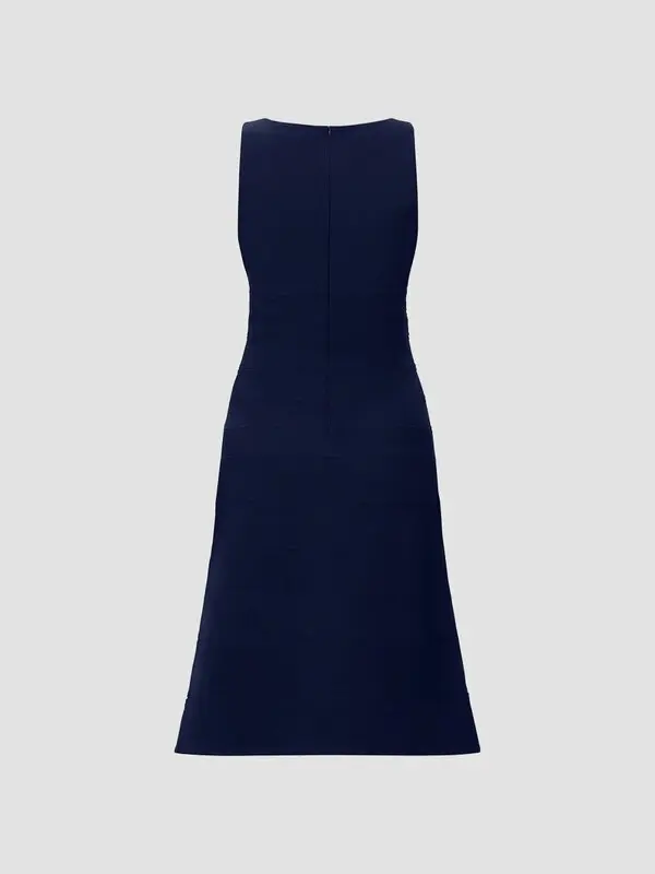 Herve Leger Zinnia Stretch Crepe Midi-dress