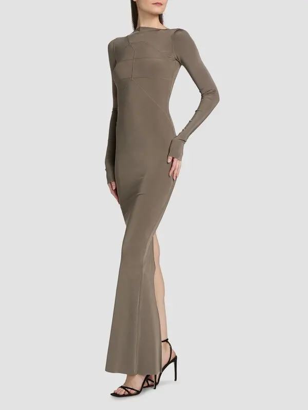 Rick Owens Temple Seamed Gown
