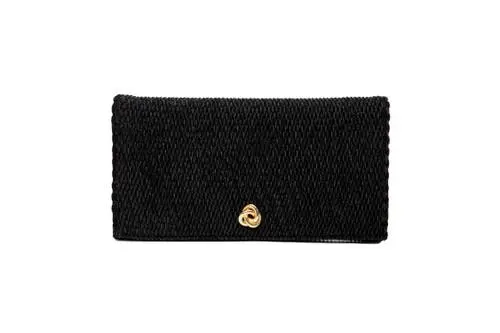 MICHELLE WILHITE The Eloise Clutch - Black