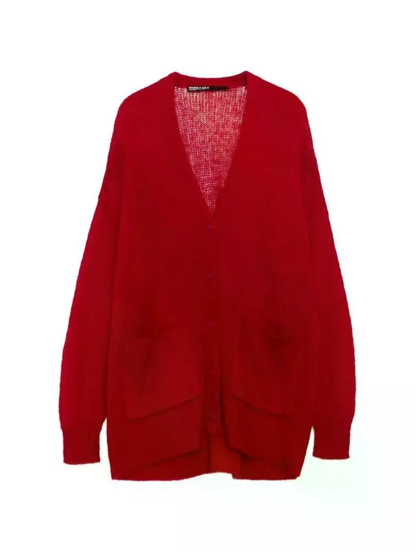 Bimba Y Lola Long Mohair Cardigan