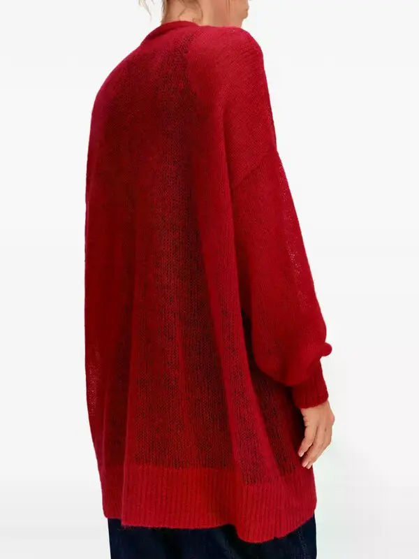 Bimba Y Lola Long Mohair Cardigan