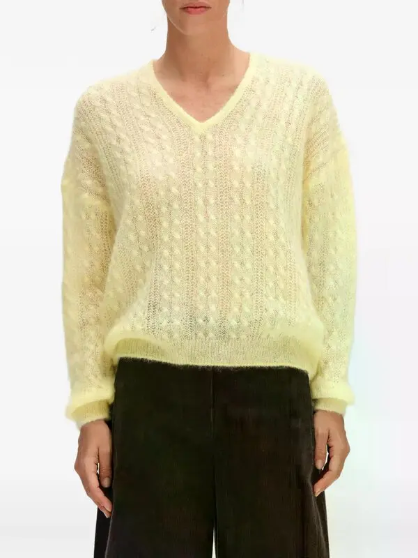 Bimba Y Lola Light- Boxy Mohair Sweater