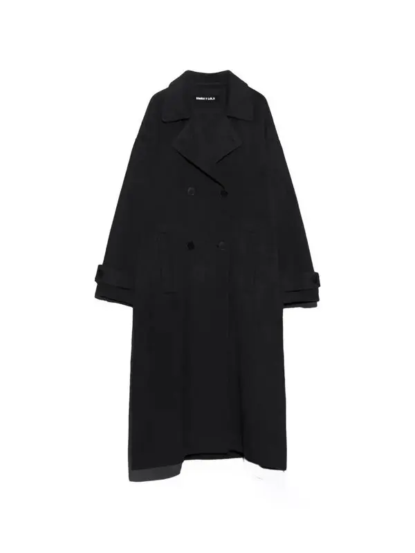 Bimba Y Lola Reversible Coat With Belt Face