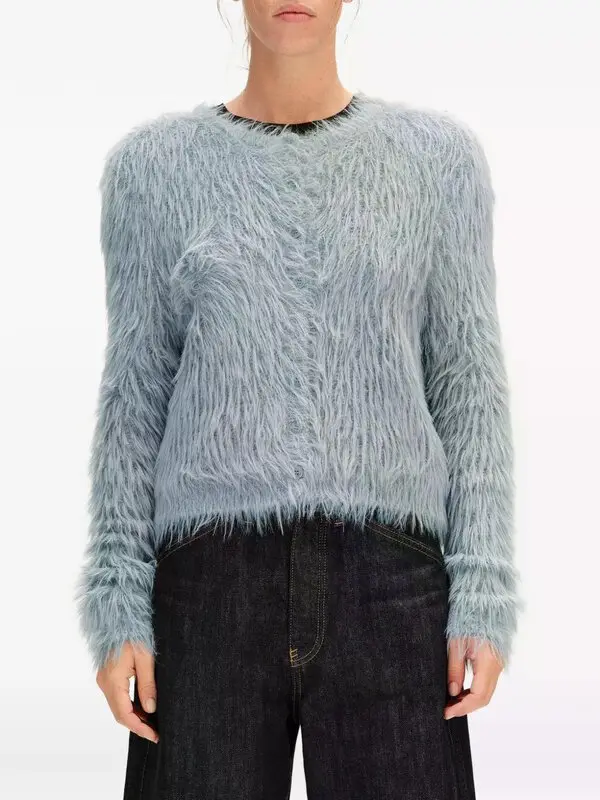 Bimba Y Lola Light- Straight Fur Cardigan