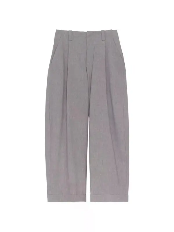 Bimba Y Lola Light- Barrel Trousers - Grey