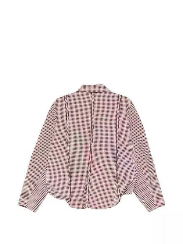 ADER ERROR Check-pattern Zip-up Jacket