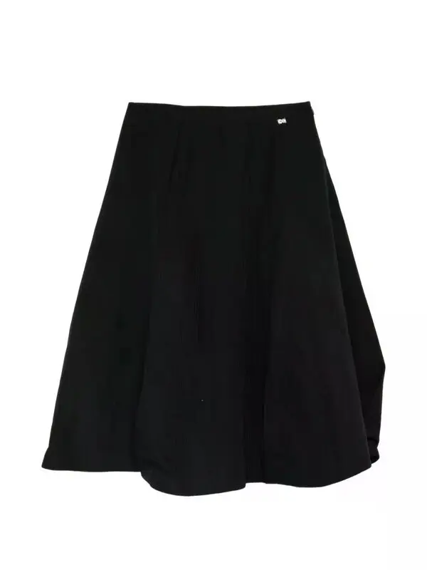 ADER ERROR Pleated Wool Skirt - Black