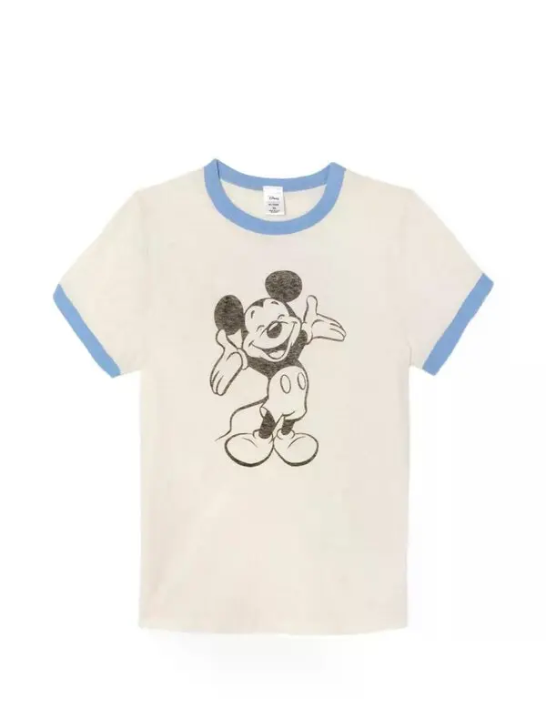 RE/DONE The 60s Slim Ringer Tee Graphic-print Ringer T-shirt