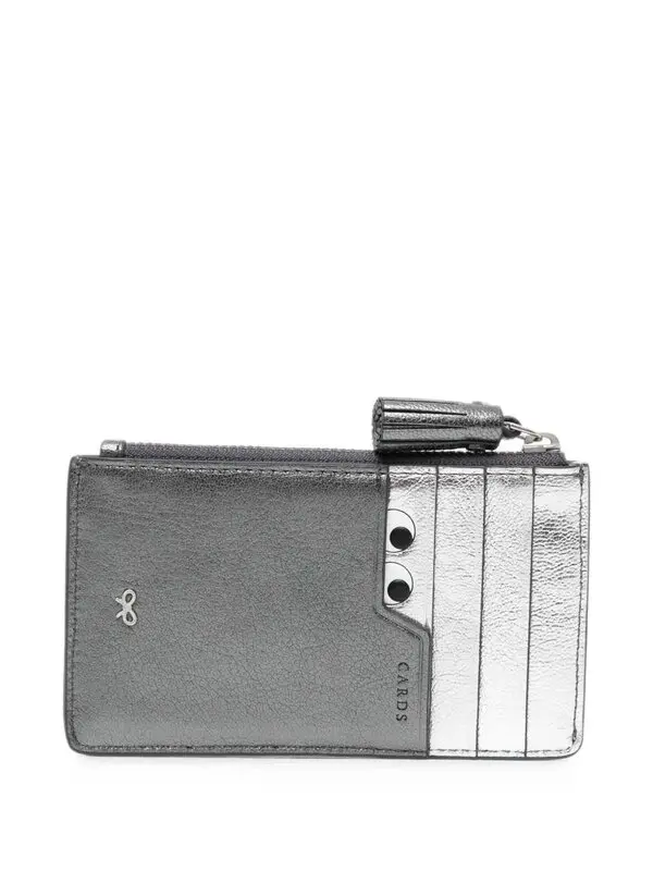 ANYA HINDMARCH Peeping Eyes Card Holder - Grey