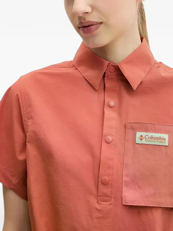 Columbia Cove Beach Cropped Short-sleeved Shirt