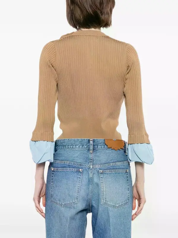 Toga Layered-sleeve Sweater