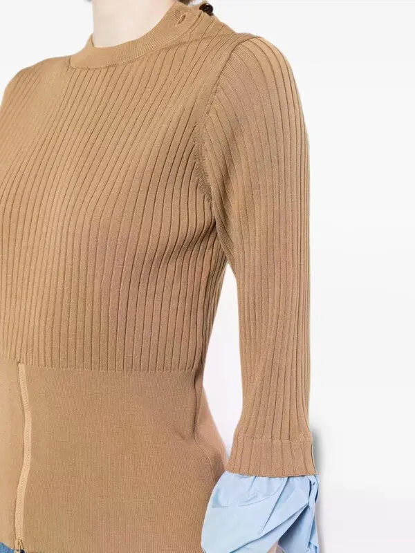 Toga Layered-sleeve Sweater