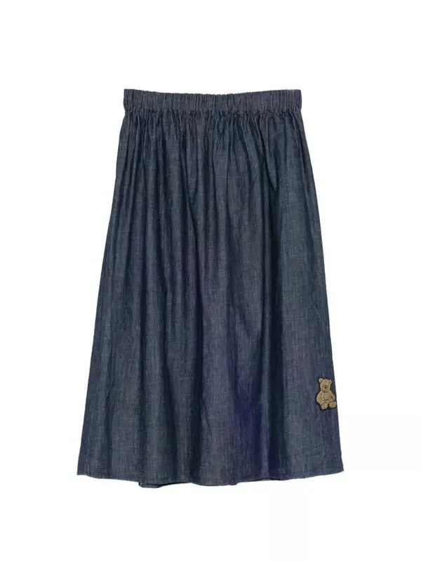Joshua Sanders Logo-embroidered Skirt