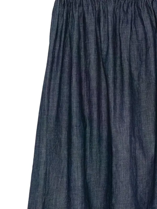 Joshua Sanders Logo-embroidered Skirt
