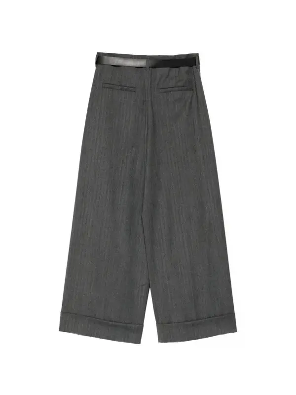 JUUN.J Pleated Wide-leg Trousers