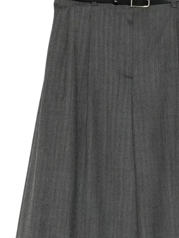 JUUN.J Pleated Wide-leg Trousers