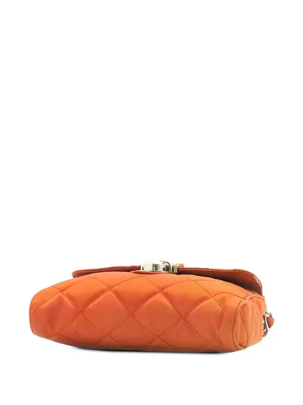 Prada 2010-2026 Impuntu Tessuto Chain Crossbody Bag