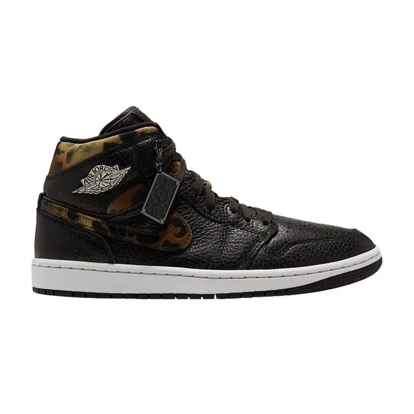 JORDAN Wmns 1 Mid Se Velvet Brown - Black