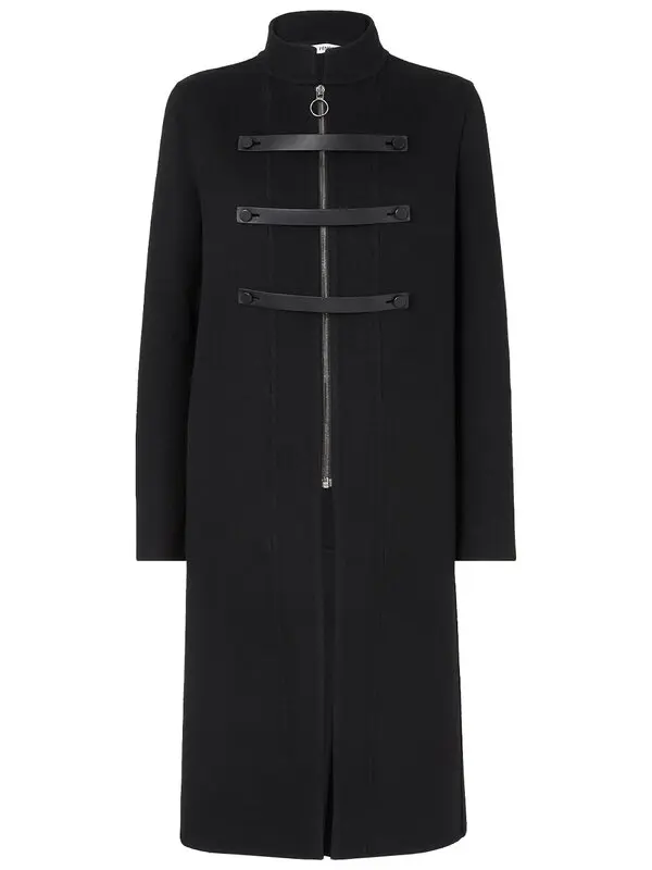 Fendi Wool And Shearling Coat