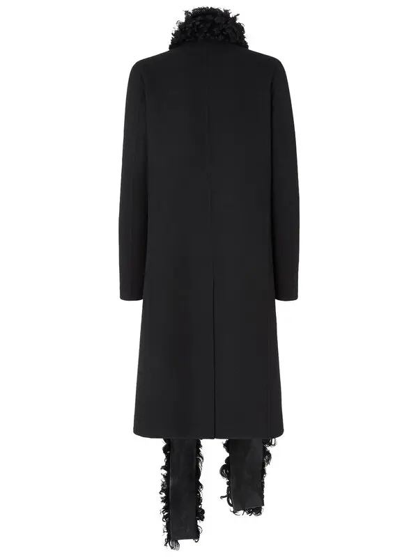 Fendi Wool And Shearling Coat