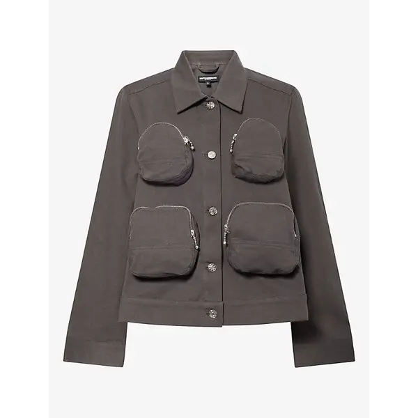 MELITTA BAUMEISTER Cargo Cotton Shirt Jacket