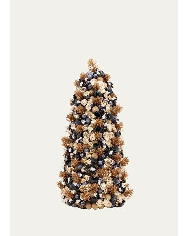 SALZBURG CREATIONS Haute Couture 18" Tabletop Christmas Tree