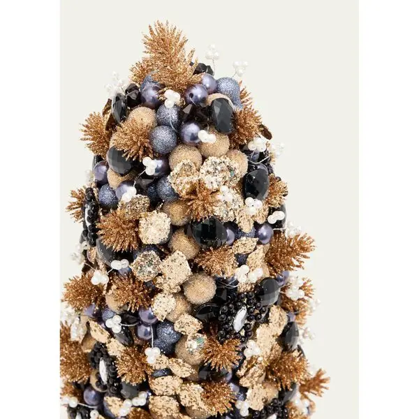 SALZBURG CREATIONS Haute Couture 18" Tabletop Christmas Tree